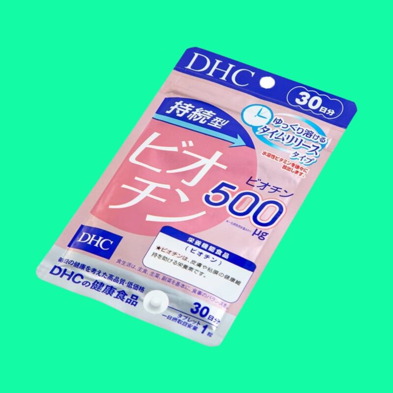 Viên uống mọc tóc DHC Sustained Release Biotin của Nhẩ - Dược sĩ Lưu ...