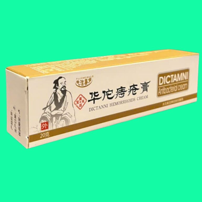 Kem bôi trĩ Dictamni Antibacterial Cream - Hỗ trợ điều trị bệnh trĩ ...