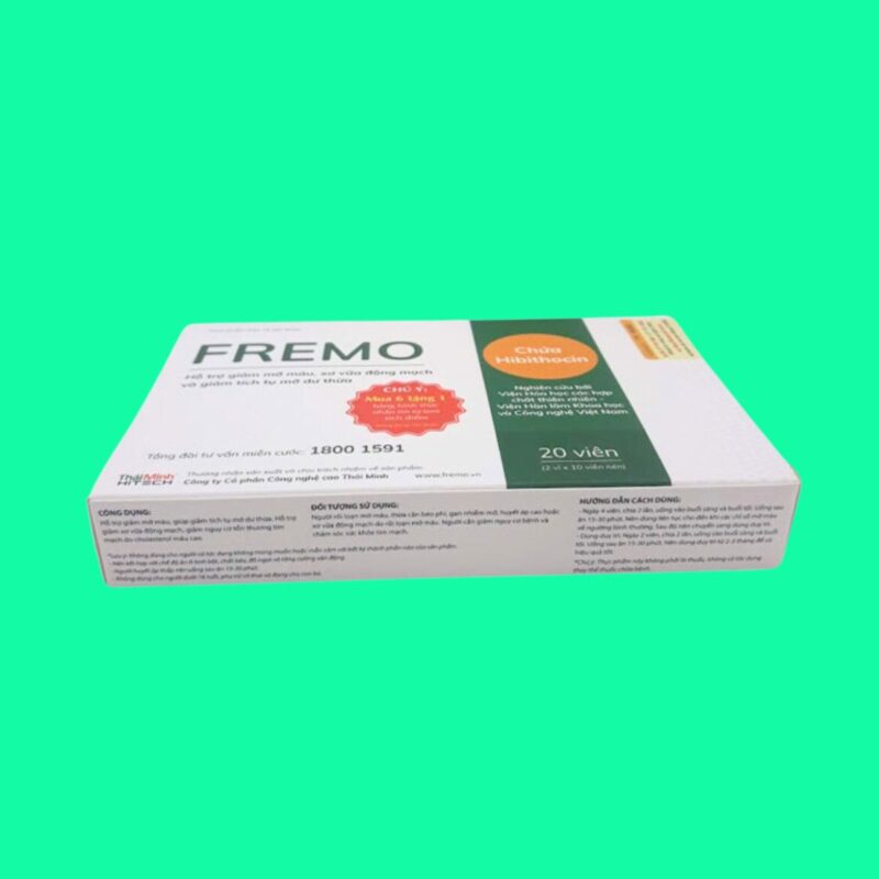 Thuốc Fremo Thái Minh điều trị mỡ máu cao - Dược sĩ Lưu Văn Hoàng