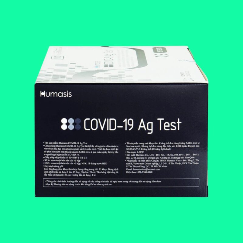 Bộ kit Humasis COVID-19 Ag Test phát hiện SARS-CoV-2 - Dược sĩ Lưu Văn ...