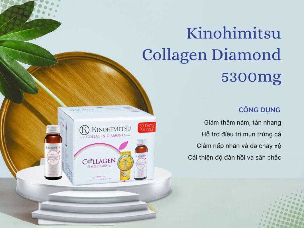 Thuốc Kinohimitsu Collagen Diamond 5300mg - Dược sĩ Lưu Văn Hoàng