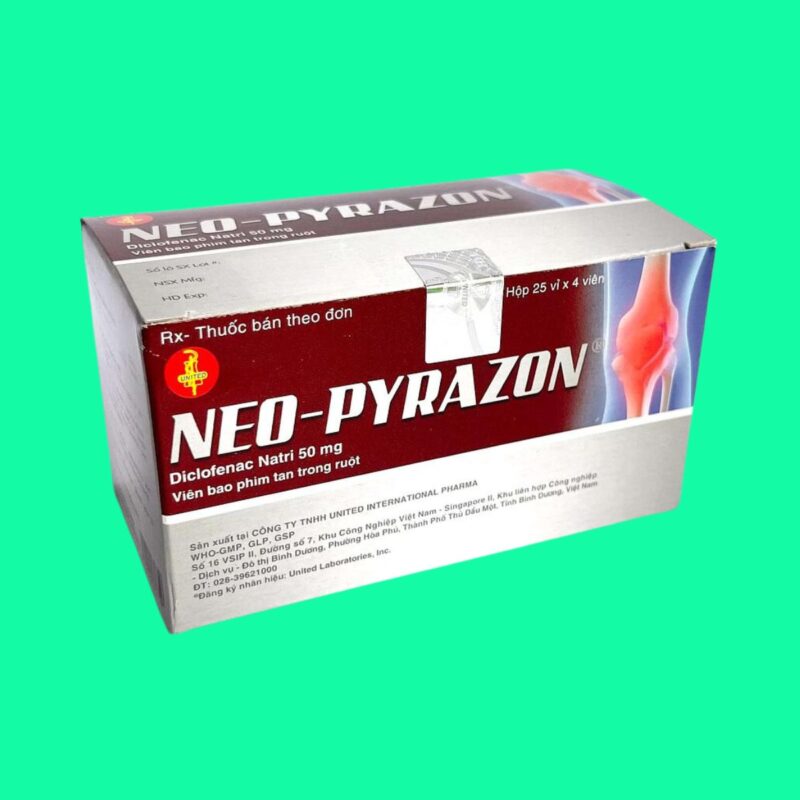 Thuốc Neo Pyrazon 50mg điều trị viêm xương khớp - Dược sĩ Lưu Văn Hoàng