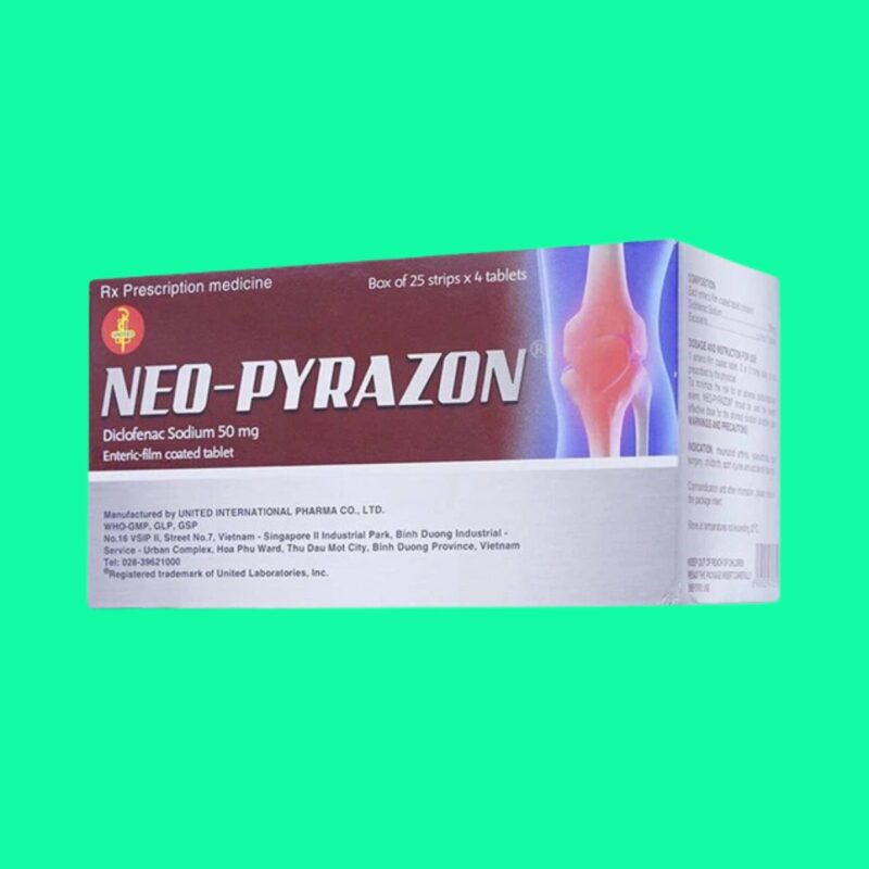 Thuốc Neo Pyrazon 50mg điều trị viêm xương khớp - Dược sĩ Lưu Văn Hoàng