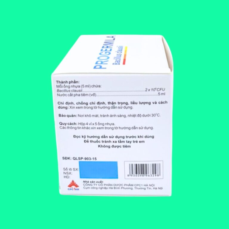 Thuốc Progermila 5ml cân bằng hệ vi sinh đường ruột - Dược sĩ Lưu Văn Hoàng