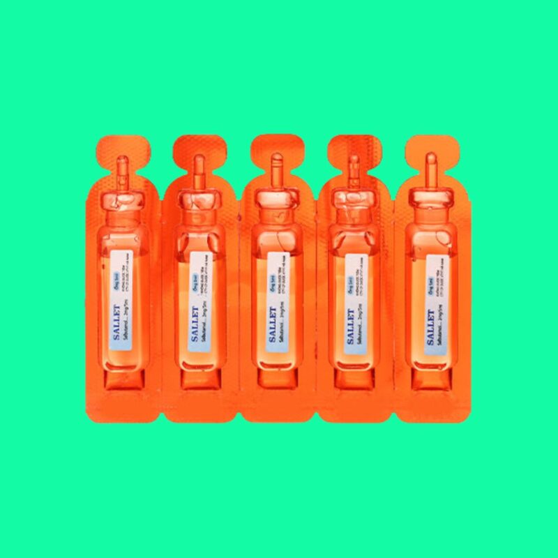 Thuốc Sallet 2mg/5ml điều trị hen suyễn - Dược sĩ Lưu Văn Hoàng