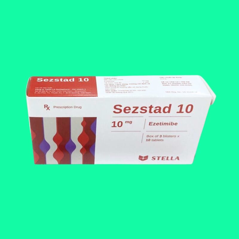 Thuốc Sezstad 10mg điều trị mỡ máu - Dược sĩ Lưu Văn Hoàng