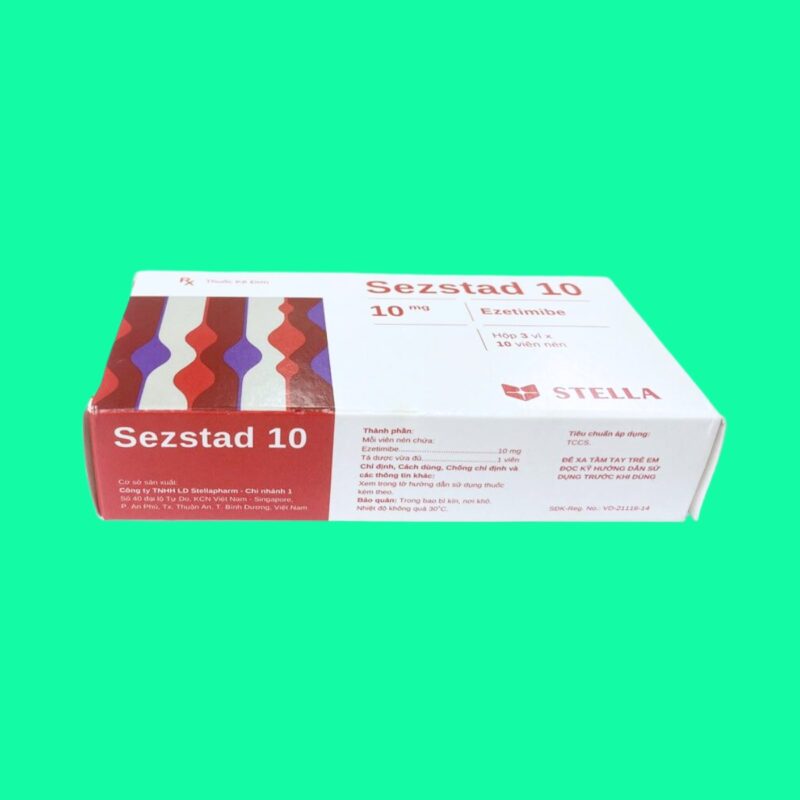 Thuốc Sezstad 10mg điều trị mỡ máu - Dược sĩ Lưu Văn Hoàng