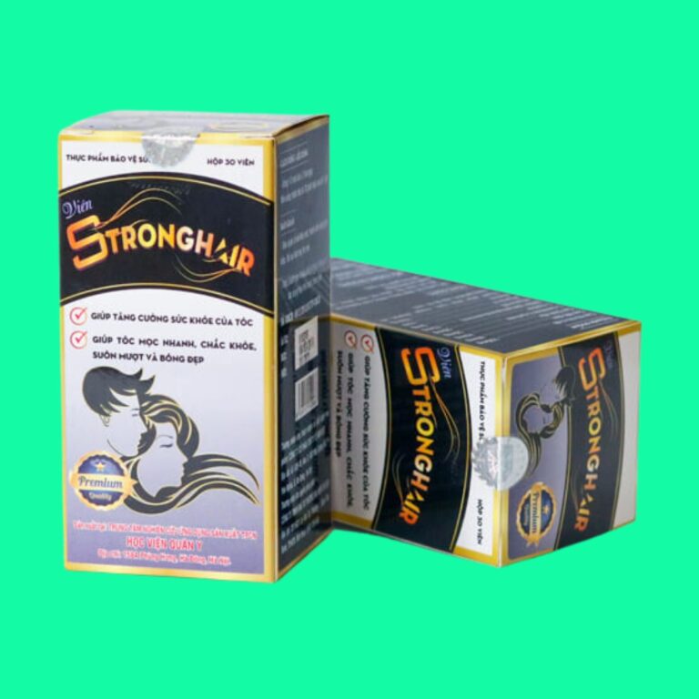 Viên uống Strong Hair 30V kích thúc mọc tóc - Dược sĩ Lưu Văn Hoàng