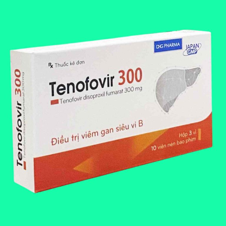 Thuốc Tenofovir 300mg DHG điều trị viêm gan B - Dược sĩ Lưu Văn Hoàng