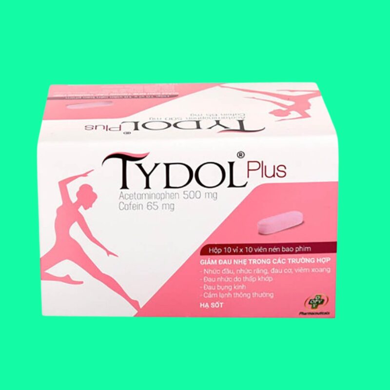 Thuốc Tydol Plus H/100v điều trị đau bụng kinh - Dược sĩ Lưu Văn Hoàng