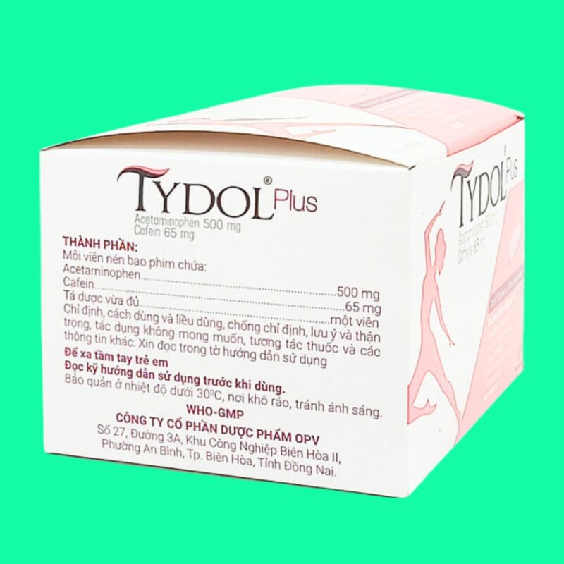 Thuốc Tydol Plus H/100v điều trị đau bụng kinh - Dược sĩ Lưu Văn Hoàng