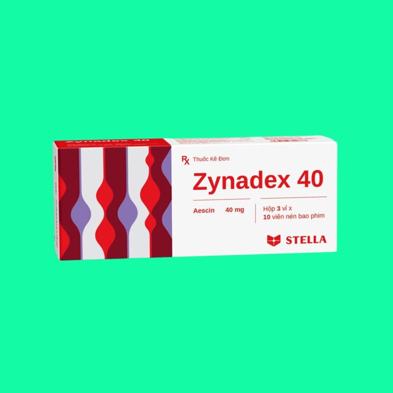 Thuốc Zynadex 40 Stella điều trị giãn tĩnh mạch - Dược sĩ Lưu Văn Hoàng