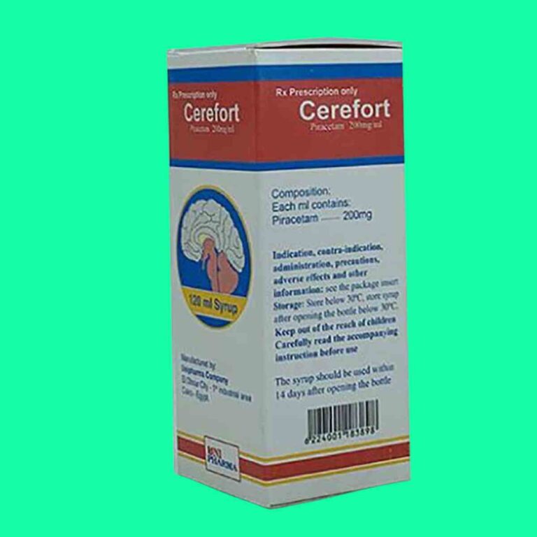 Thuốc Cerefort syrup 120ml nâng cao trí nhớ - Dược sĩ Lưu Văn Hoàng