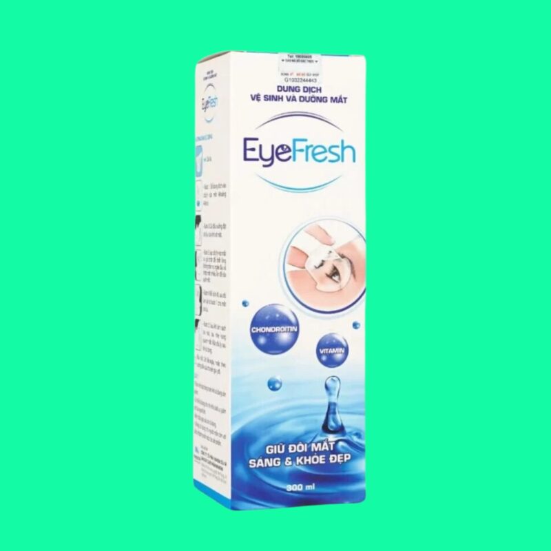 Dung dịch vệ sinh và dưỡng mắt EyeFresh - Làm sạch bụi bẩn, dị vật, hỗ trợ làm dịu, dưỡng ẩm cho ...