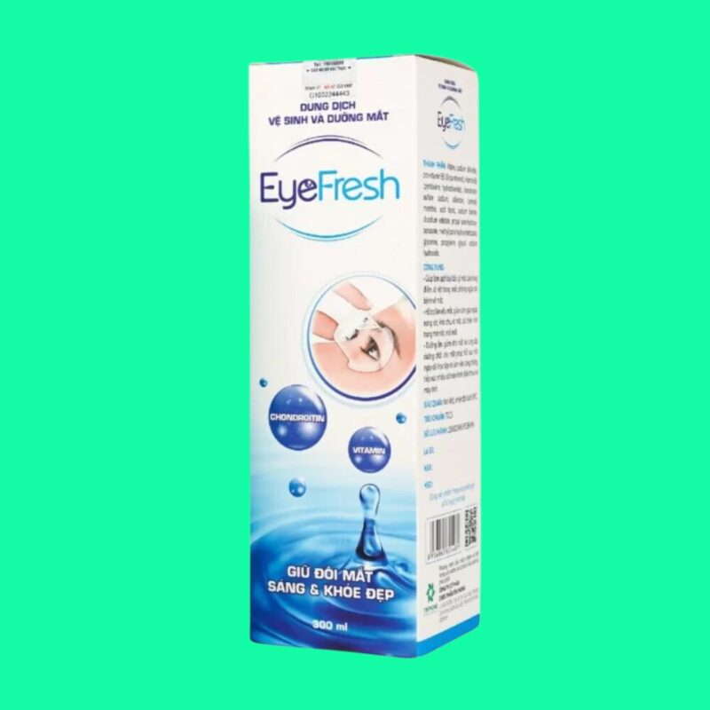 Dung dịch vệ sinh và dưỡng mắt EyeFresh - Làm sạch bụi bẩn, dị vật, hỗ trợ làm dịu, dưỡng ẩm cho ...