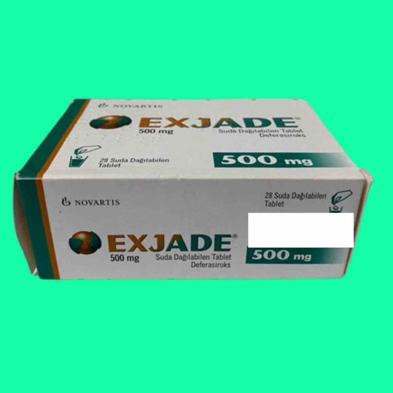 Thuốc Exjade 500 điều trị tình trạng thừa sắt - Dược sĩ Lưu Văn Hoàng