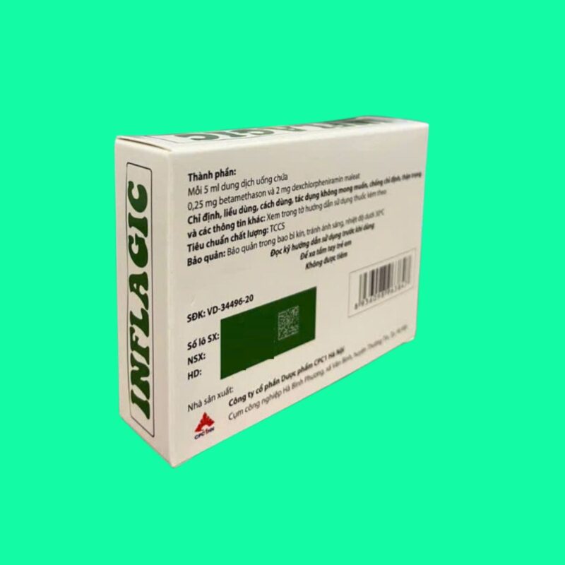 Thuốc Inflagic điều trị bệnh dị ứng đường hô hấp - Dược sĩ Lưu Văn Hoàng