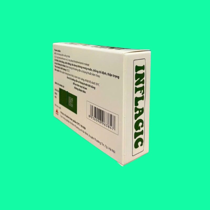 Thuốc Inflagic điều trị bệnh dị ứng đường hô hấp - Dược sĩ Lưu Văn Hoàng