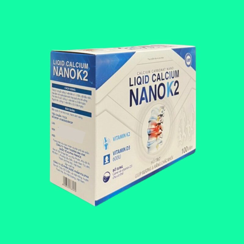 Liquid Calcium Nano K2 Pulipha giảm nguy cơ còi xương cho trẻ - Dược sĩ ...