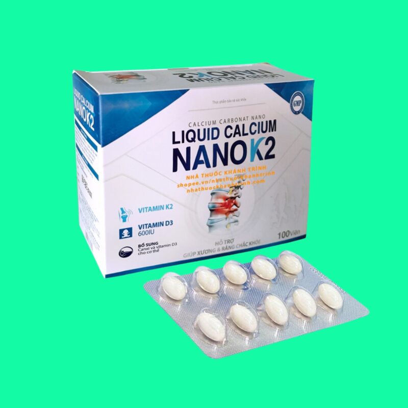 Liquid Calcium Nano K2 Pulipha giảm nguy cơ còi xương cho trẻ - Dược sĩ ...