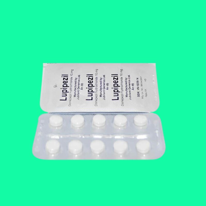 Thuốc Lupipezil 10mg điều trị giảm trí nhớ cho bệnh nhân bị Alzheimer ...