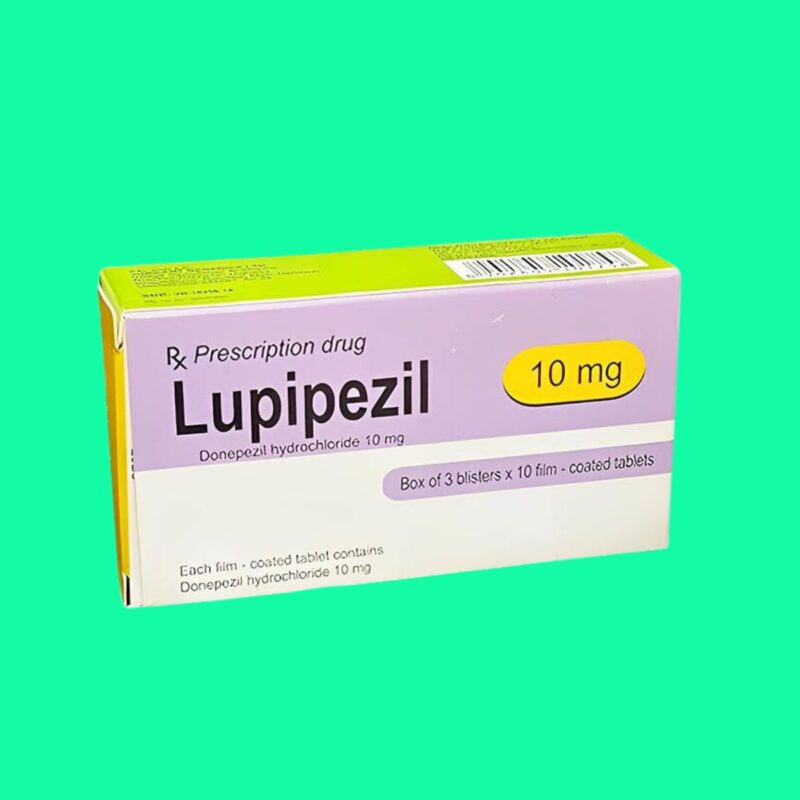 Thuốc Lupipezil 10mg điều trị giảm trí nhớ cho bệnh nhân bị Alzheimer ...
