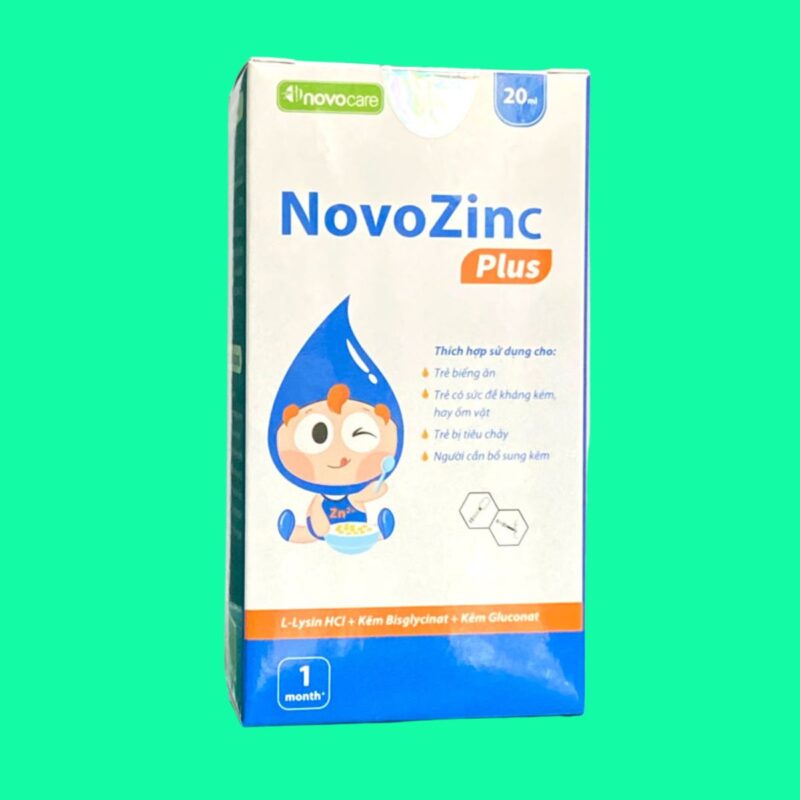 Thuốc NovoZinc Plus giúp ăn ngon và tăng cường đề kháng - Dược sĩ Lưu ...