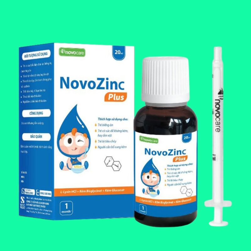 Thuốc NovoZinc Plus giúp ăn ngon và tăng cường đề kháng - Dược sĩ Lưu ...