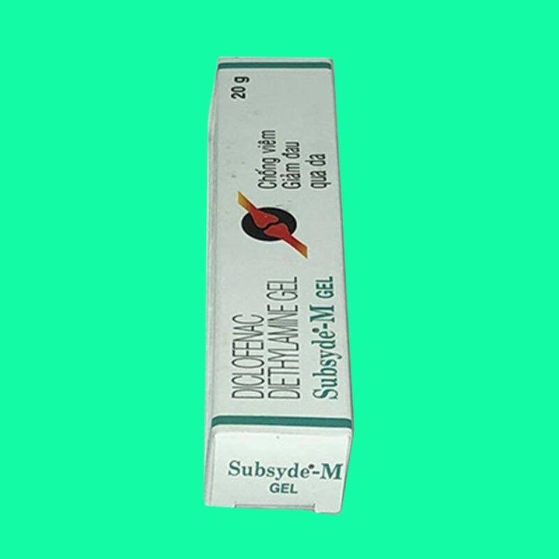 Thuốc Subsyde-M Gel - Giúp giảm đau, viêm và sưng nề của bệnh lý cơ ...