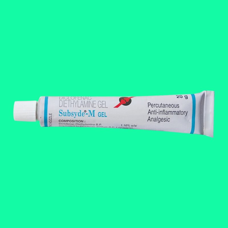 Thuốc Subsyde-M Gel - Giúp giảm đau, viêm và sưng nề của bệnh lý cơ ...