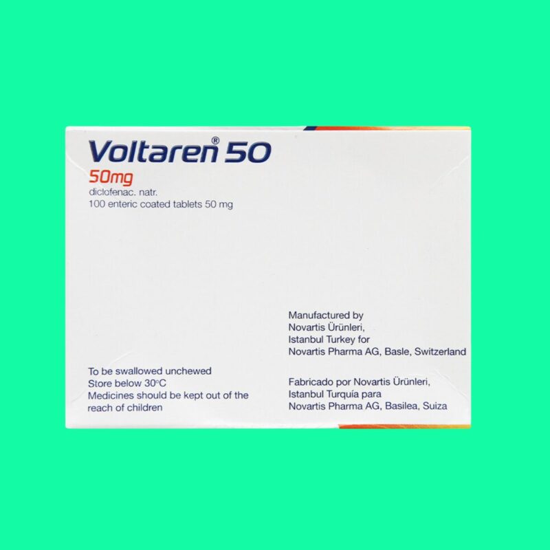 Thuốc trị viêm xương khớp Voltaren 50mg có tốt không? - Dược sĩ Lưu Văn ...