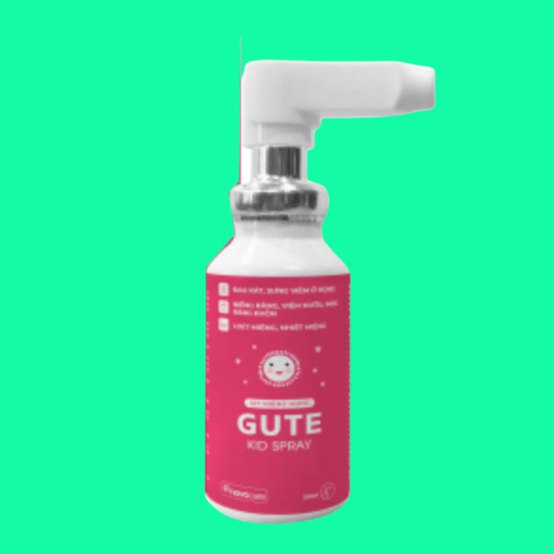 Xịt miệng họng Gute Kid Spray giảm đau rát và sưng viêm ở họng - Dược ...