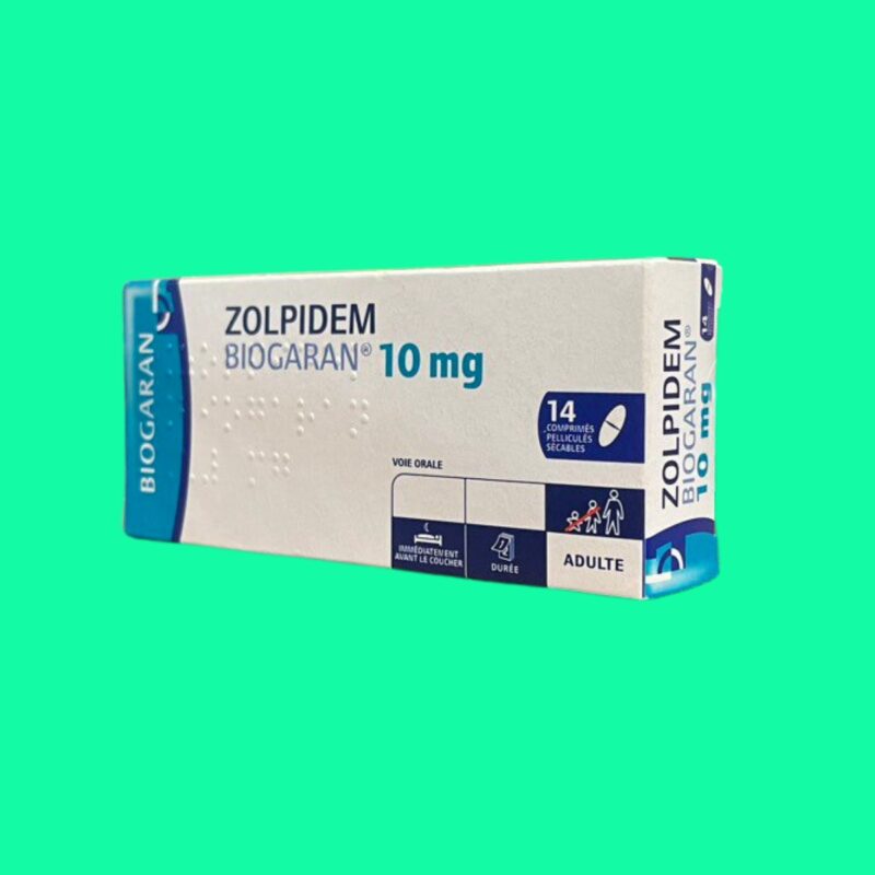 Thuốc Zolpidem Biogaran 10mg - Hết mất ngủ, giảm lo âu - Dược sĩ Lưu ...