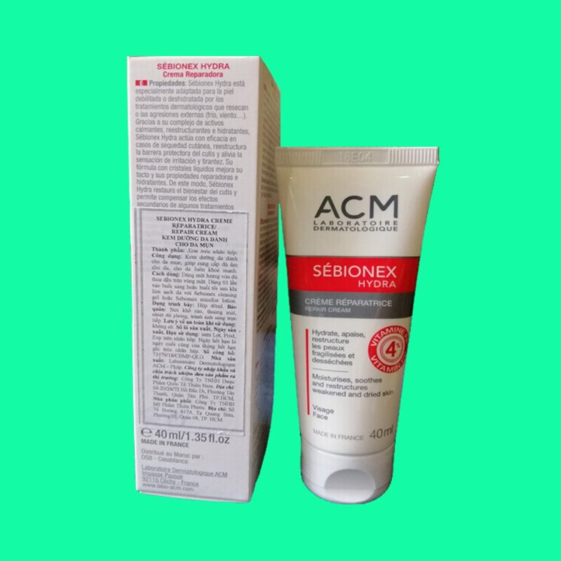 Kem dưỡng ACM Sébionex Hydra Repair Cream 40ml phục hồi da - Dược sĩ ...