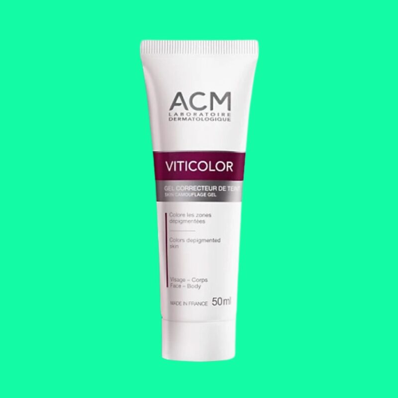 Kem ACM Viticolor Skin Camouflage Gel 50g điều trị bạch biến - Dược sĩ ...