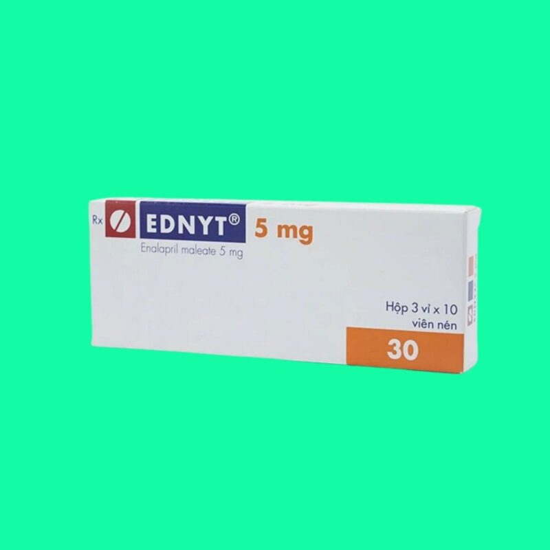 Thuốc Ednyt 5mg điều trị huyết áp cao, suy tim - Dược sĩ Lưu Văn Hoàng
