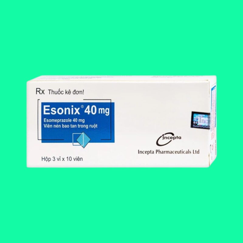 Thuốc Esonix 40mg của nước nào, giá bao nhiêu? - Dược sĩ Lưu Văn Hoàng