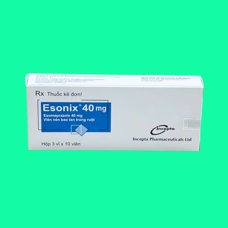 Thuốc Esonix 40mg của nước nào, giá bao nhiêu? - Dược sĩ Lưu Văn Hoàng