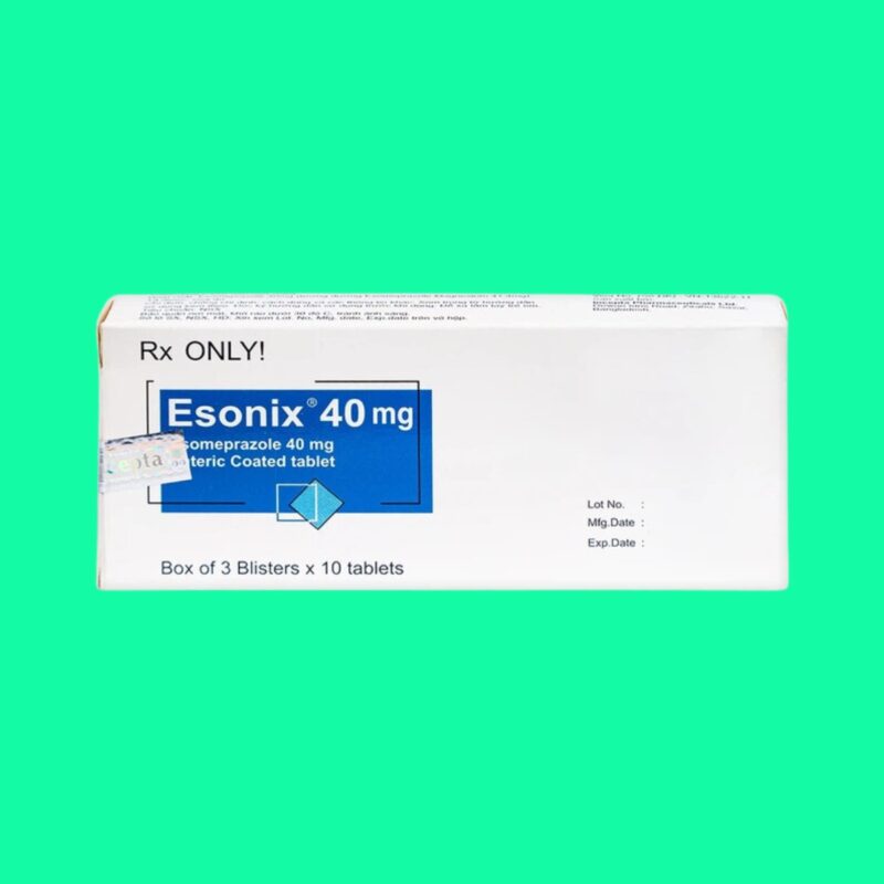 Thuốc Esonix 40mg của nước nào, giá bao nhiêu? - Dược sĩ Lưu Văn Hoàng