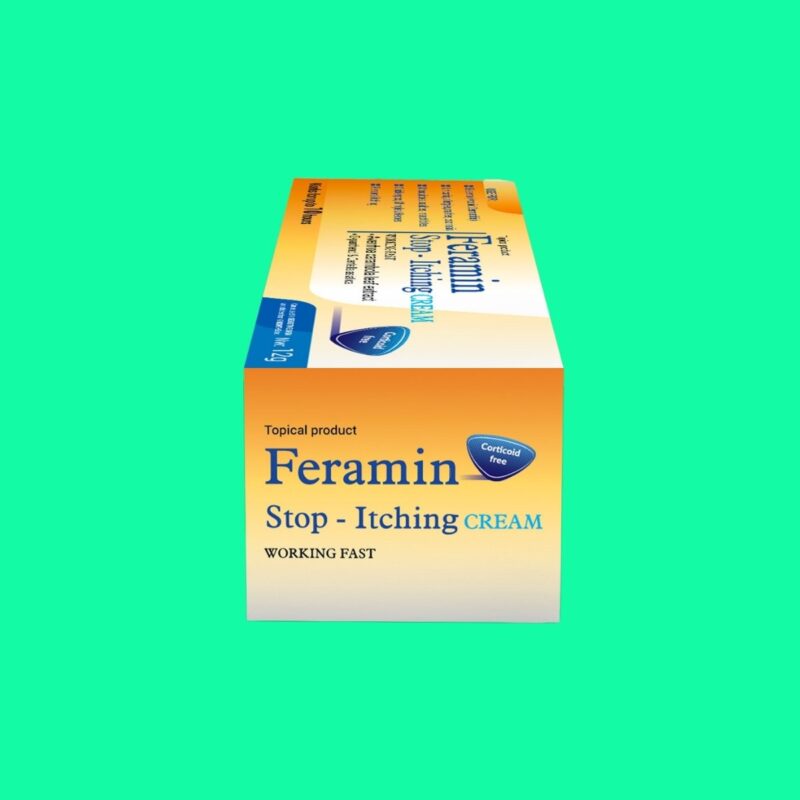 Kem bôi Feramin Stop – Itching CREAM 12g - Dược sĩ Lưu Văn Hoàng