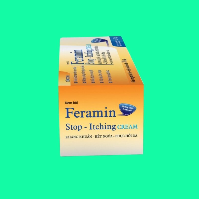 Kem bôi Feramin Stop – Itching CREAM 12g - Dược sĩ Lưu Văn Hoàng