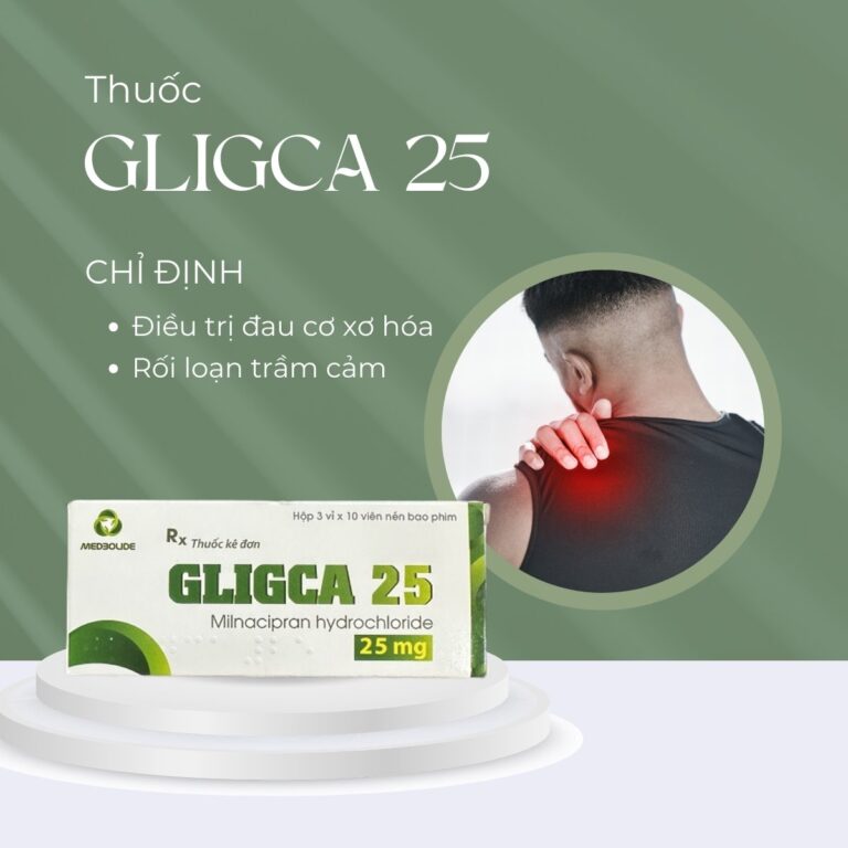 Thuốc Gligca 25 điều trị đau cơ - Dược sĩ Lưu Văn Hoàng