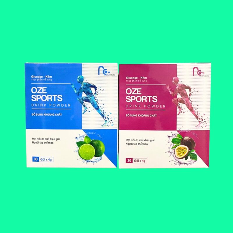 Thuốc OZE SPORTS Drink Powder 4g - Dược sĩ Lưu Văn Hoàng