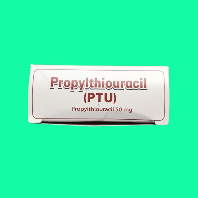 Thuốc Propylthiouracil (PTU) 50mg điều trị cường giáp - Dược sĩ Lưu Văn ...