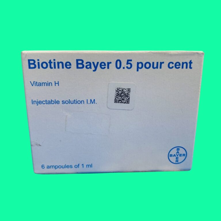 Thuốc Biotine Bayer 0.5 pour cent - Điều trị thiếu hụt biotin - Dược sĩ ...