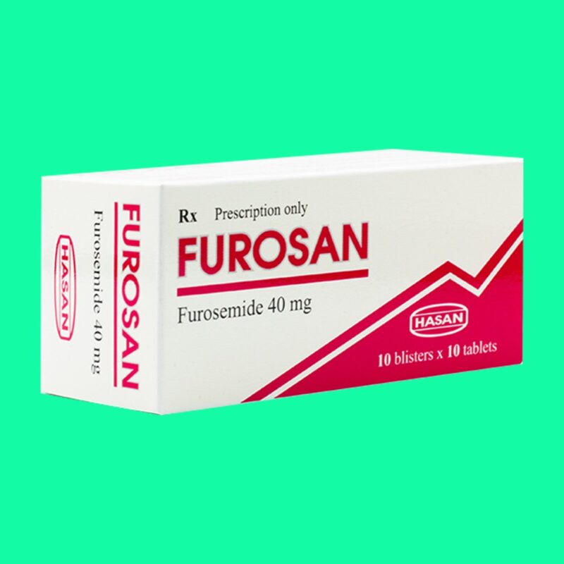 Thuốc Furosan 40mg Hasan - Điều trị phù, tăng huyết áp và thiểu niệu ...