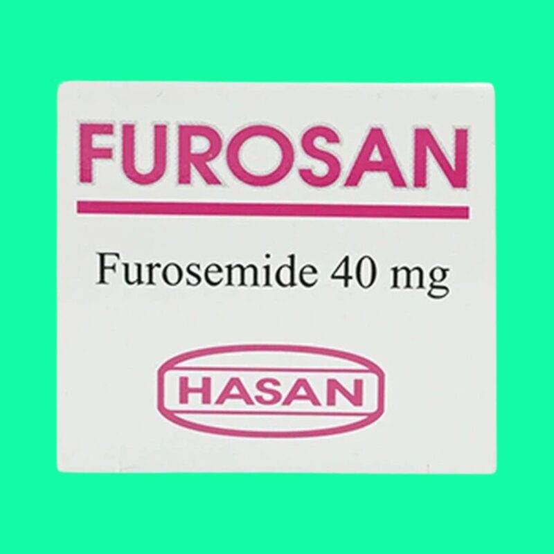 Thuốc Furosan 40mg Hasan - Điều trị phù, tăng huyết áp và thiểu niệu ...