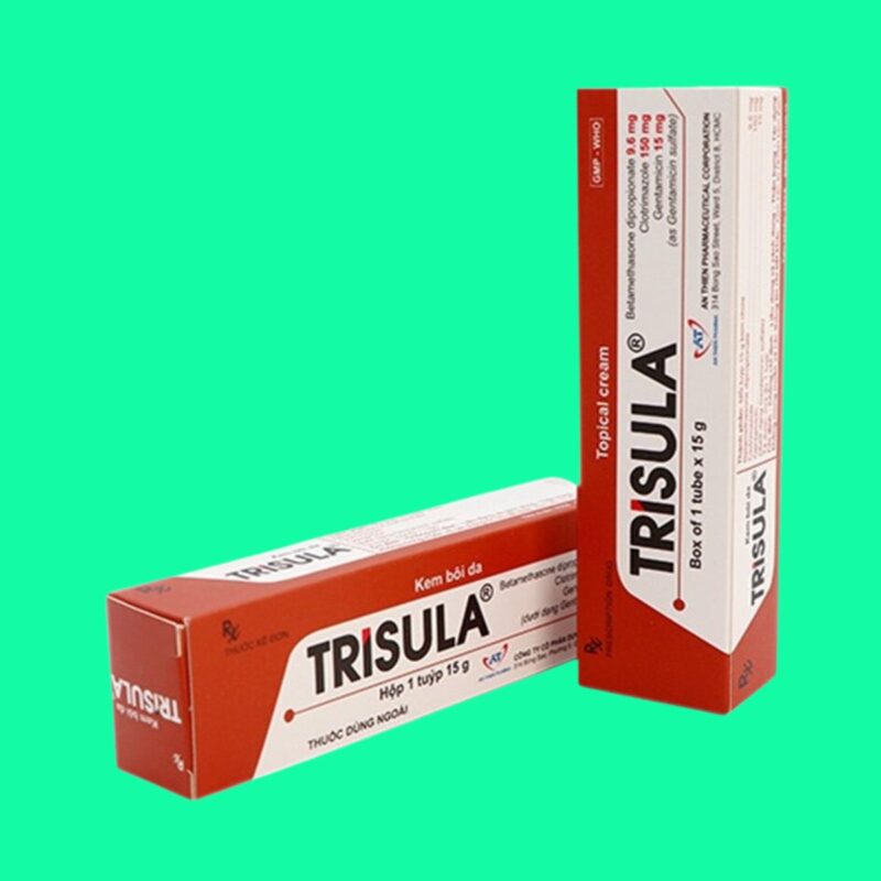 Thuốc Trisula 15g - Điều trị nhiễm khuẩn, nhiễm nấm và viêm da - Dược ...