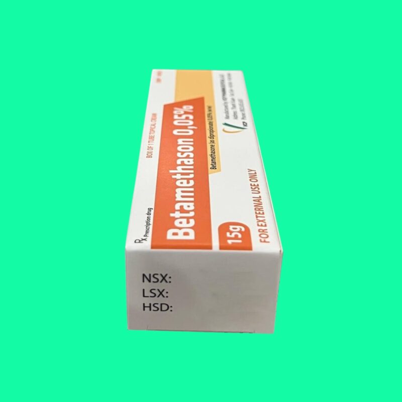 Thuốc Betamethason 0,05% VCP - Điều trị viêm da, vảy nến - Dược sĩ Lưu ...