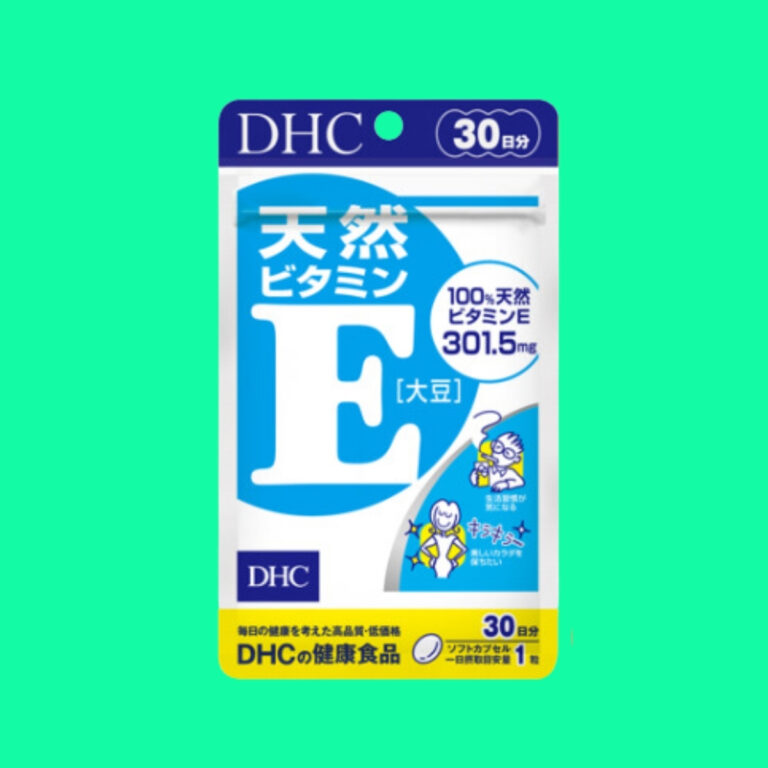 Thuốc DHC Vitamin E - Hạn chế lão hóa da